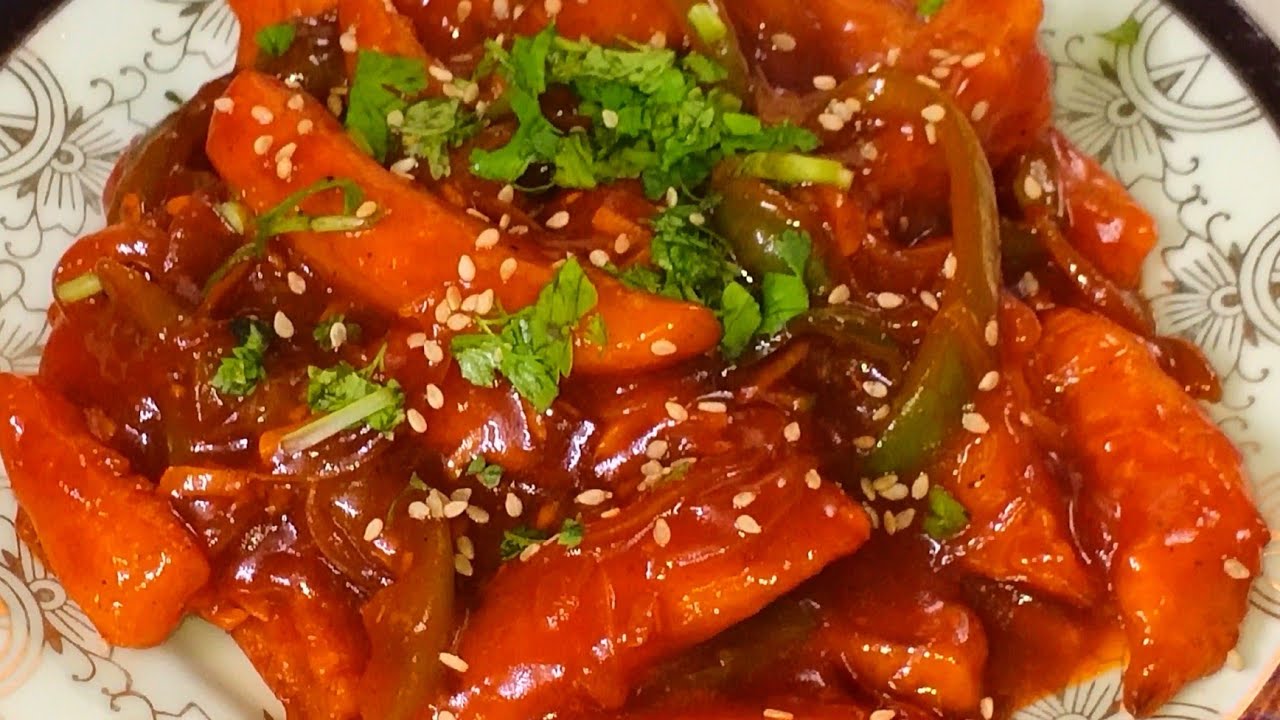 Chilli Potatoes Recipe,Spicy Chilli potatoes /Easy To Make Starter ...