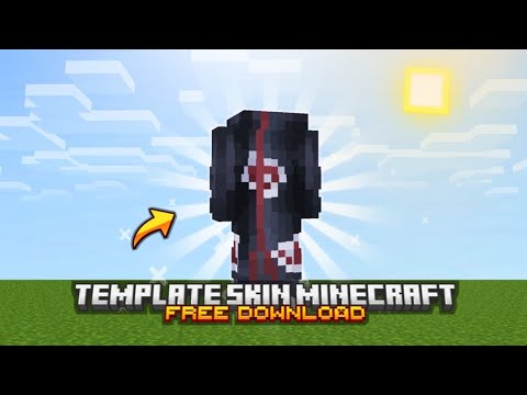 3 AKATSUKI TEMPLATE SKIN FREE DOWNLOAD ‼️‼️ - Template skin minecraft ...