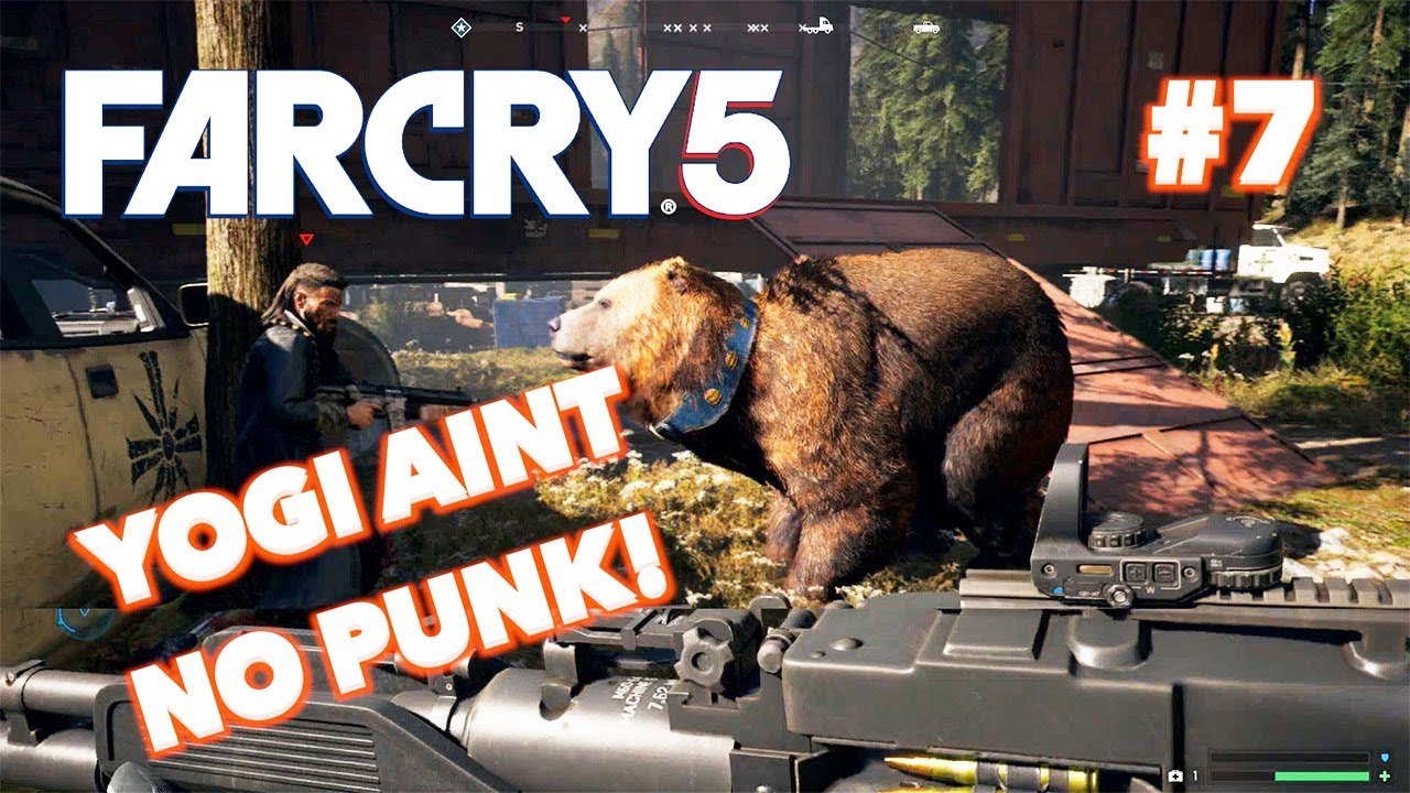 FAR CRY 5 GAMEPLAY #7 | CHEESEBURGER JOINED THE SQUAD! - YouTube
