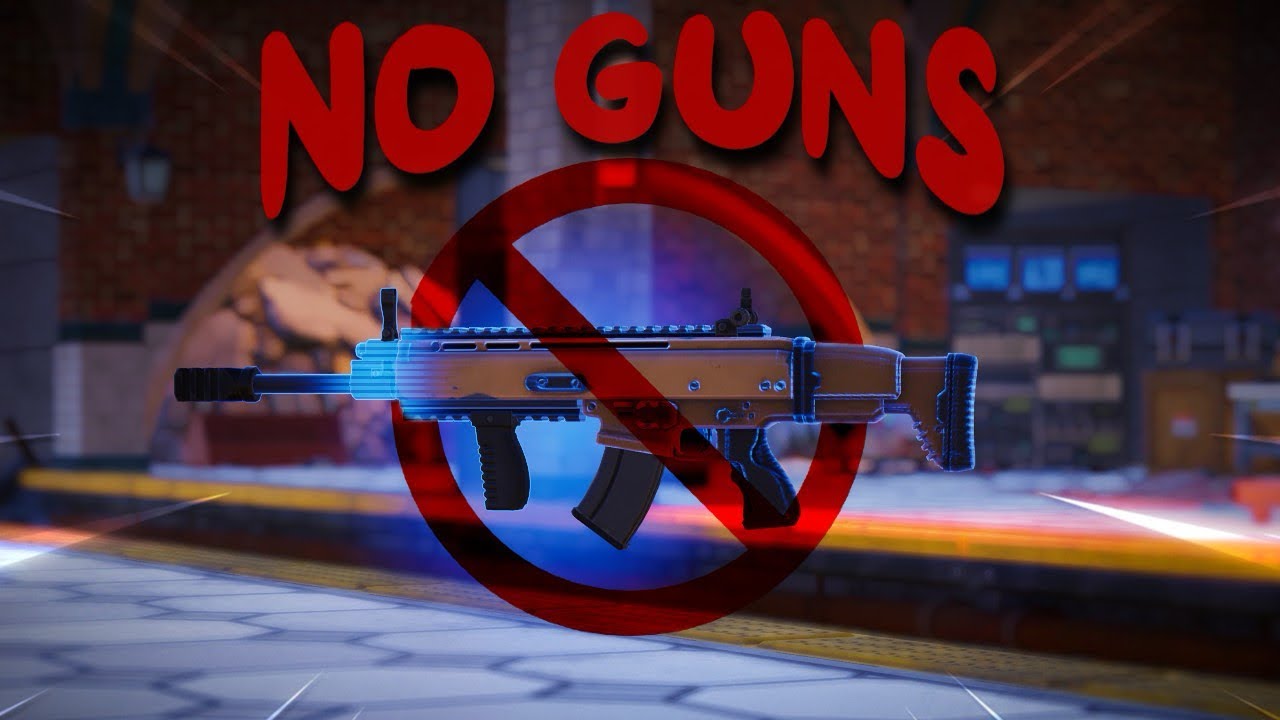 The Fortnite No Guns Challenge - YouTube