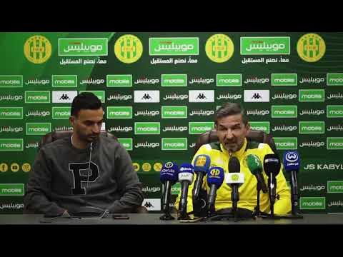 l'entraîneur de la JS Kabylie, Josef Zinnbauer, en prévision du ...