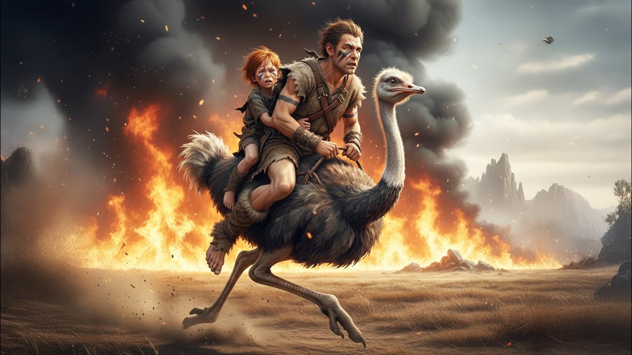 Prehistoric Survival | The Legend of the Ostrich Rider - YouTube