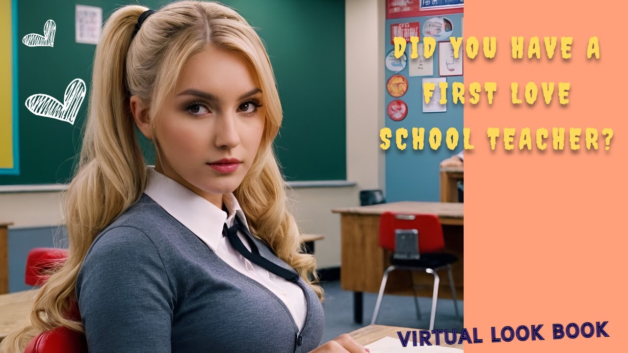 First Love: Beautiful School Teacher | AI Glamour Gallery | AI Look ...