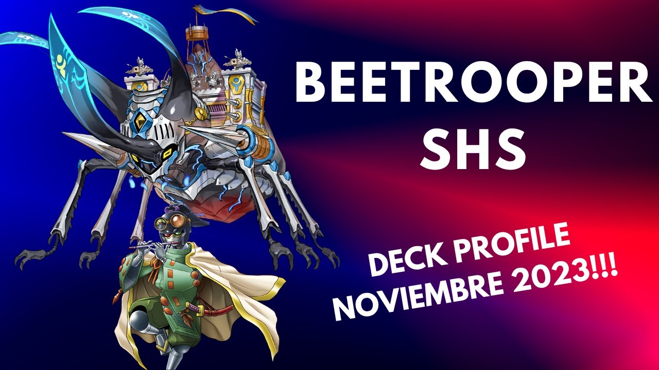 BEETROOPER SHS DECK PROFILE NOVIEMBRE 2023!!! - YouTube