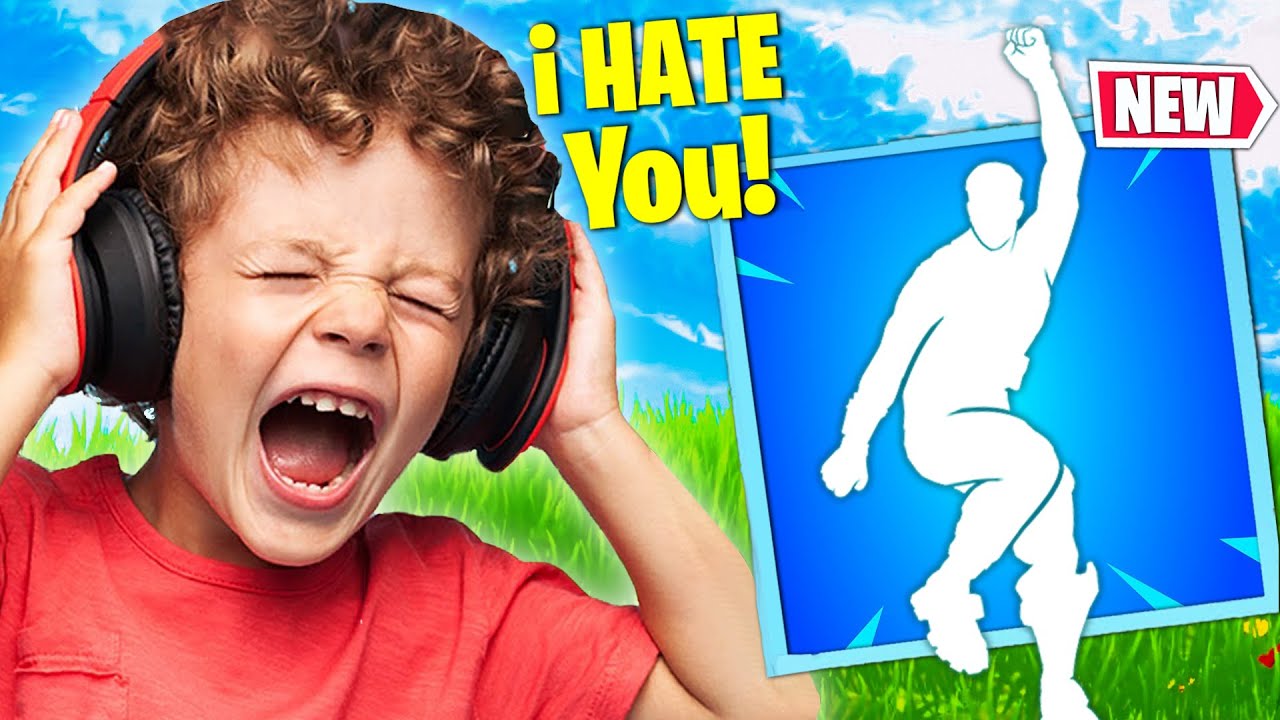 Trolling ANGRY Kid With *NEW* Lil Whip Emote! - YouTube