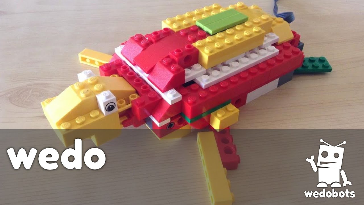 wedobots: Sea Turtle with LEGO® WeDo™ bricks - YouTube