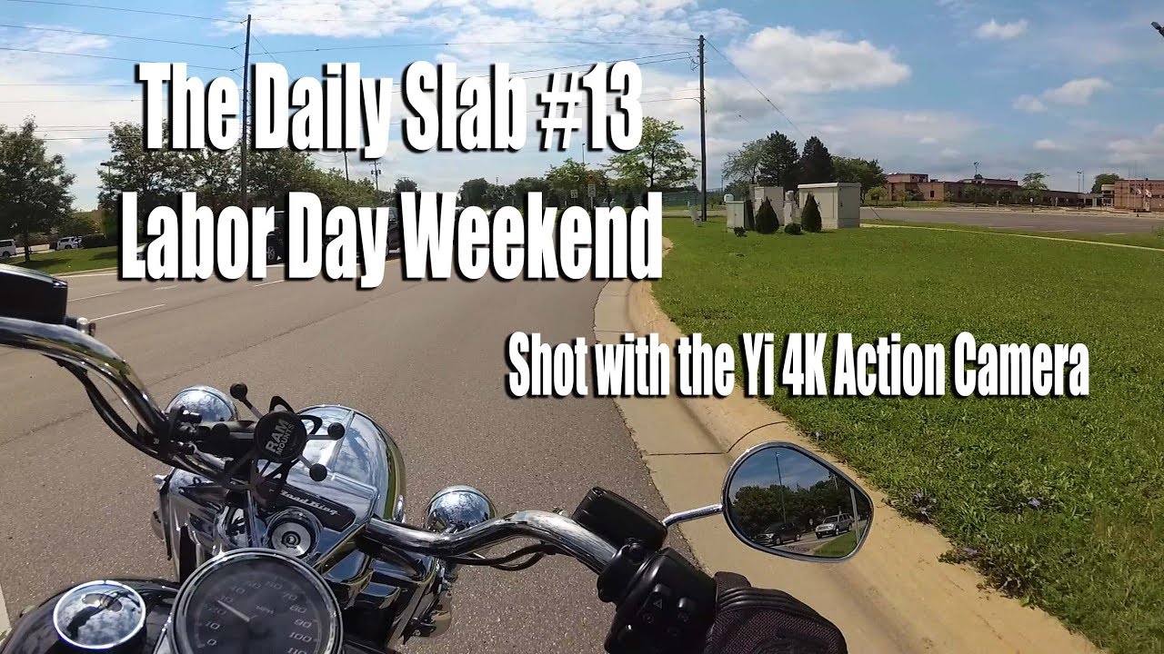 2017 Harley Davidson Road King | Labor Day Motovlog | Yi 4K Camera ...