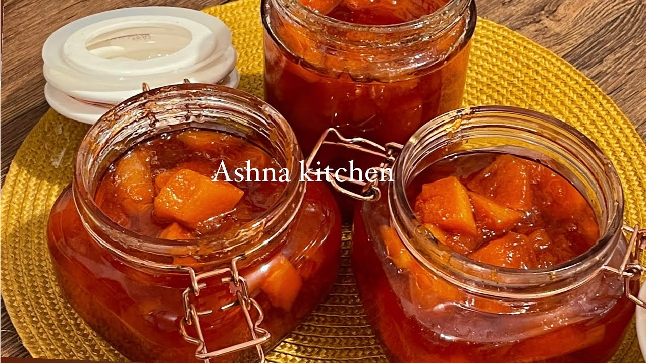 Homemade Quince Jamمربا #به #بهی #murabba #quince#murabba #afghani ...