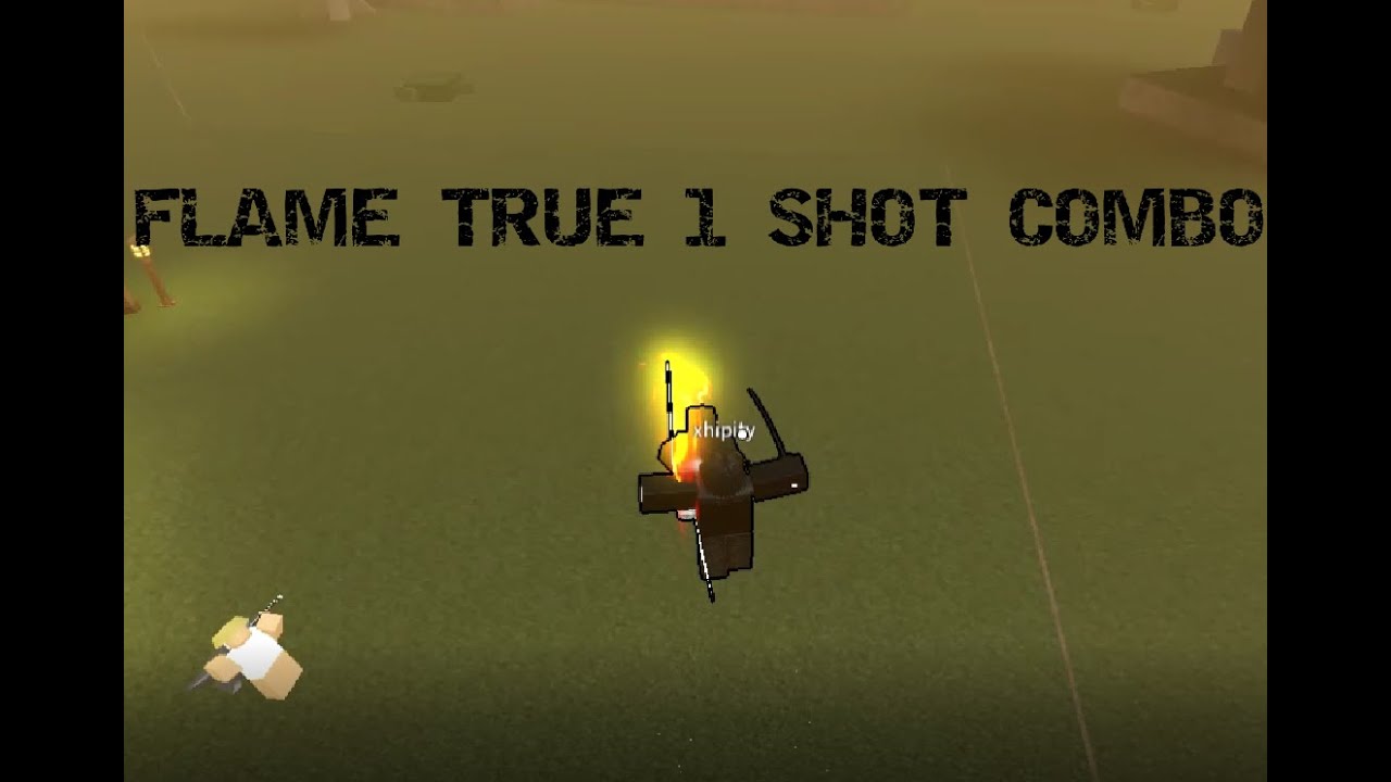 *NEW* TRUE FLAME 1 SHOT COMBO (No Rengoku) | Rogue Demon - YouTube