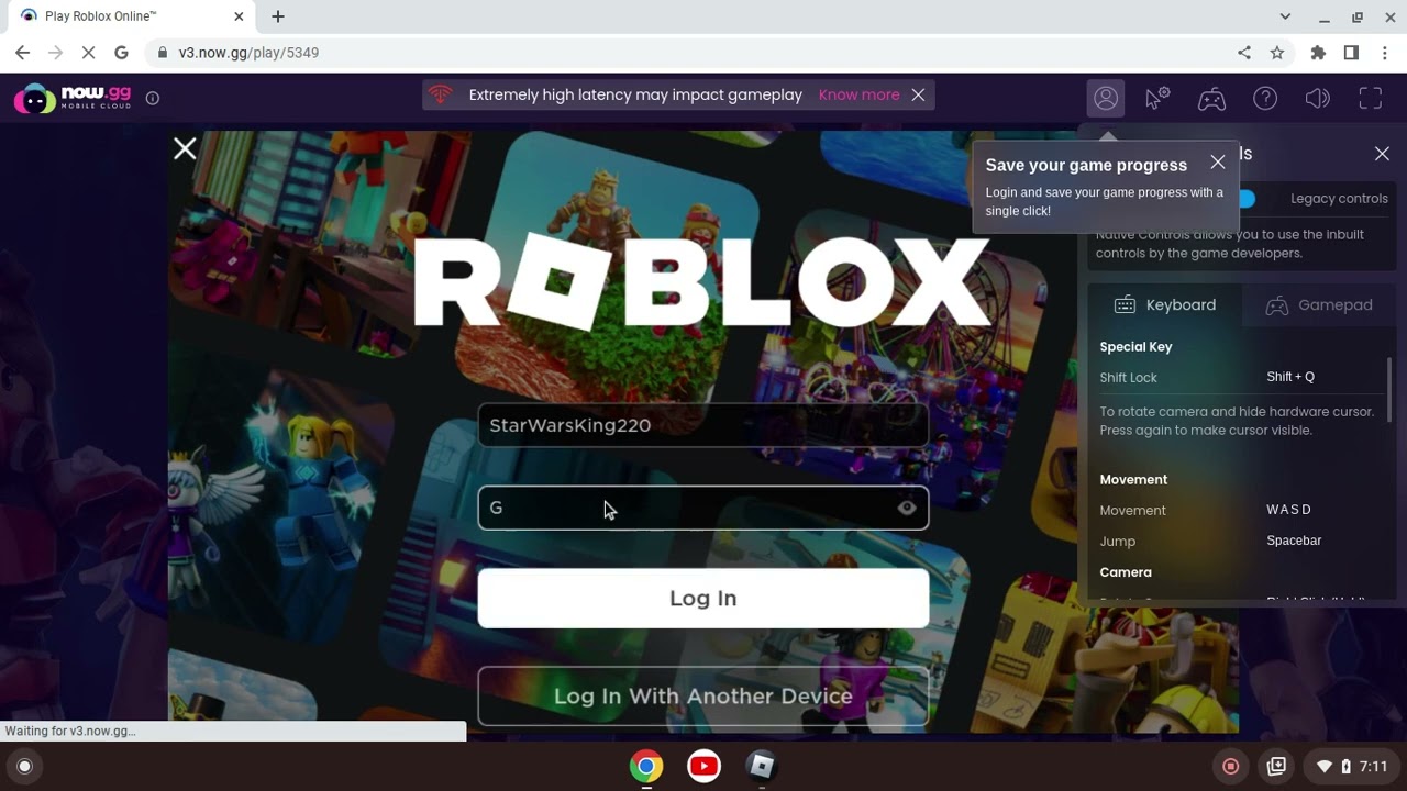 How to play roblox on a school computer - YouTube