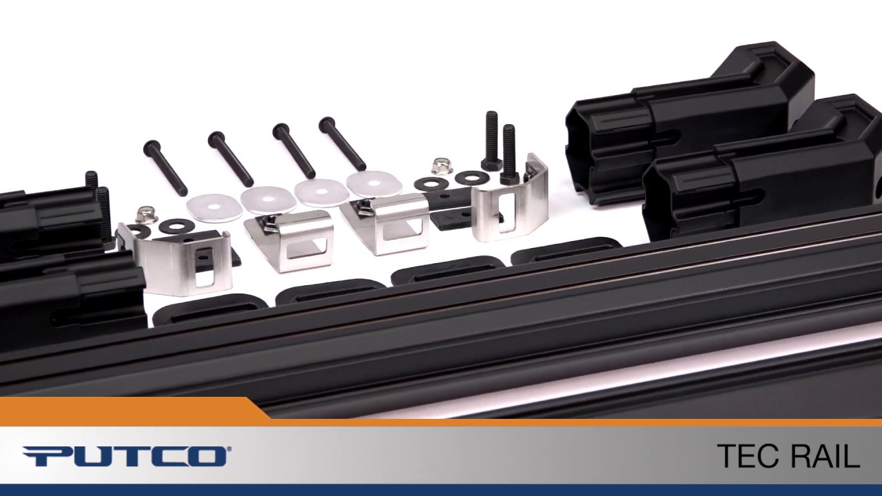 Putco Tec Rail™ - Side Bed Rails Features - YouTube