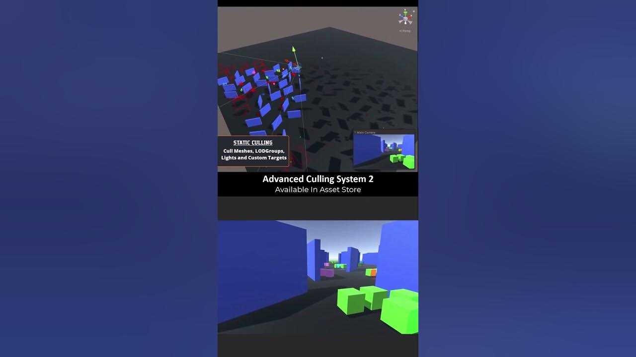Advanced Culling System 2 #unity #assetstore #optimization - YouTube
