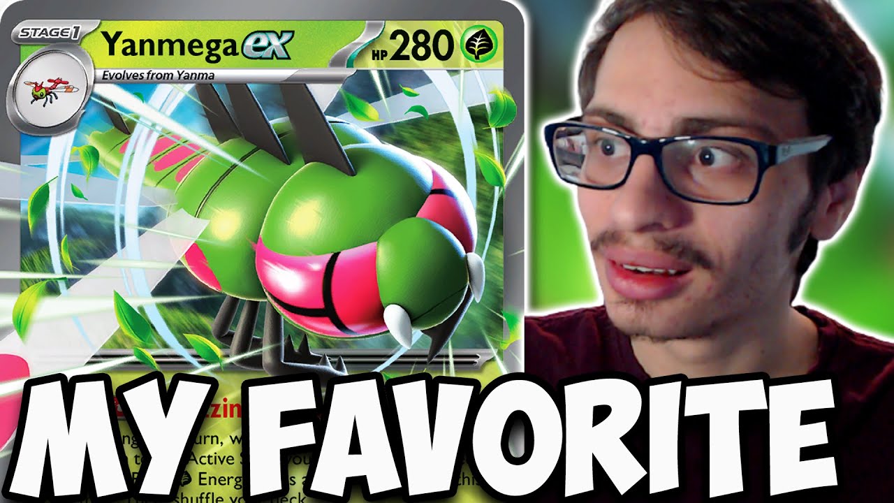 This Yanmega ex Deck Is My Favorite Destined Rivals Deck! - YouTube