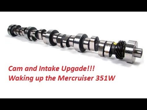 Sea Ray SRV220 Cam & Intake Upgrade Mercruiser 233 - YouTube