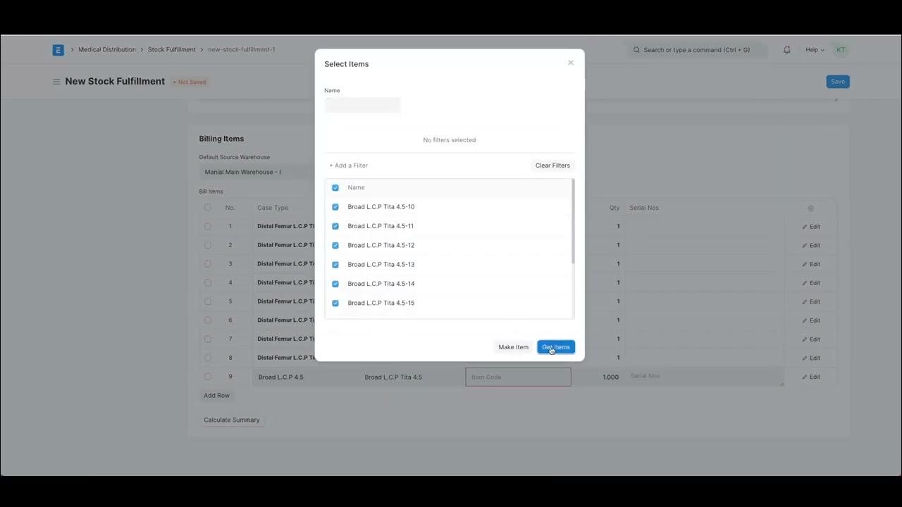 ERPNext Stock Fulfillment - YouTube