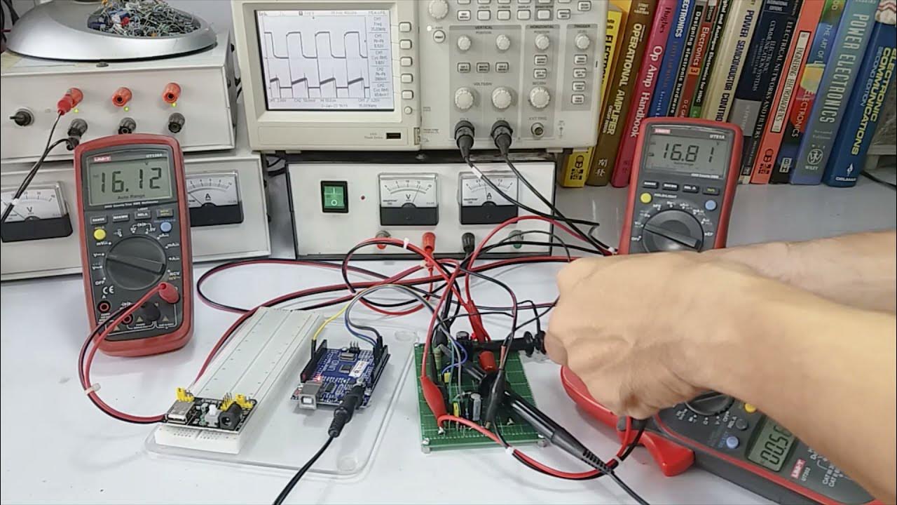 DC/DC Cuk Converter by using Arduino UNO - YouTube