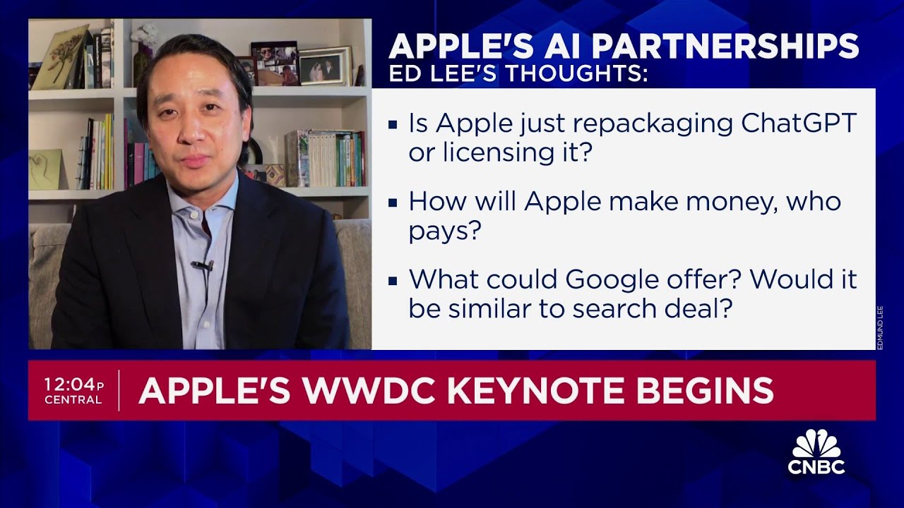 Apple needs to show how it will leverage AI, says The NYT's Ed Lee - YouTube