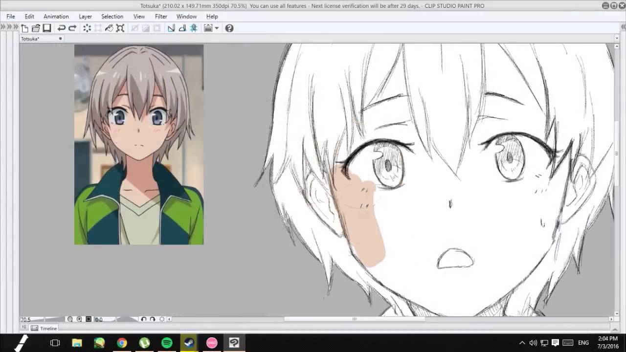 Saika Totsuka - Speed Drawing - YouTube