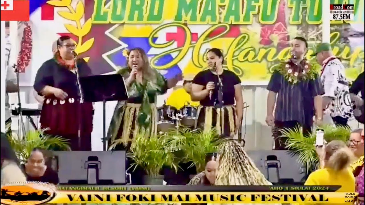 ️ Foki Mai Ki Vaini 🕊️ Music Festival In Honour of Lord Ma'afu Tukui ...