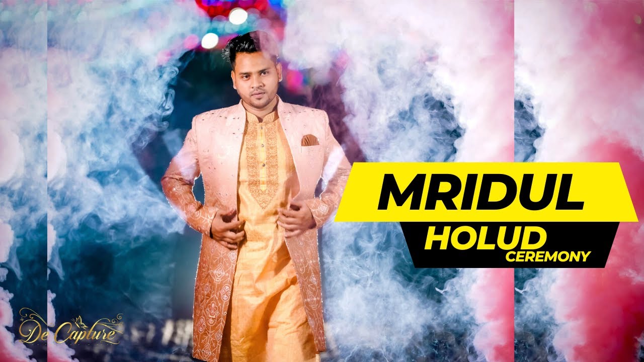 Holud ceremony of Mridul - YouTube