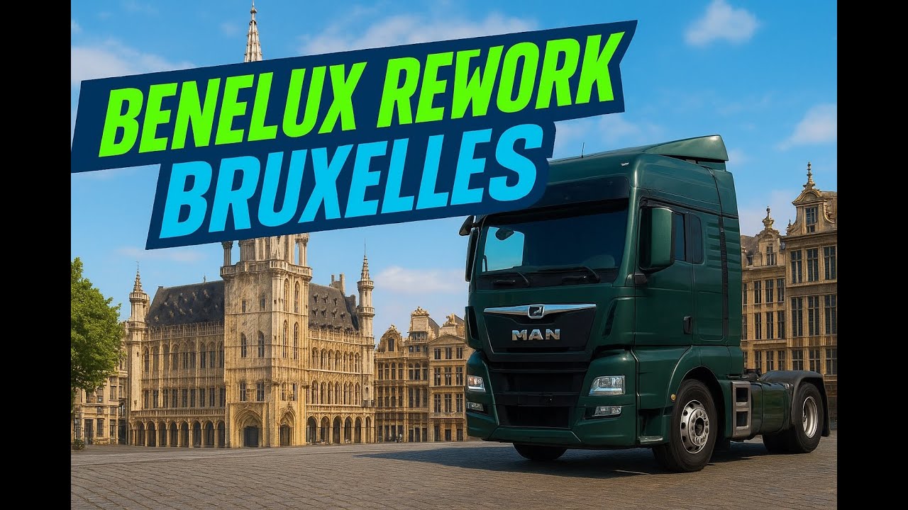 [ ETS 2 INFOS ] 🔹BENELUX REWORK | BRUXELLES🔹 - YouTube