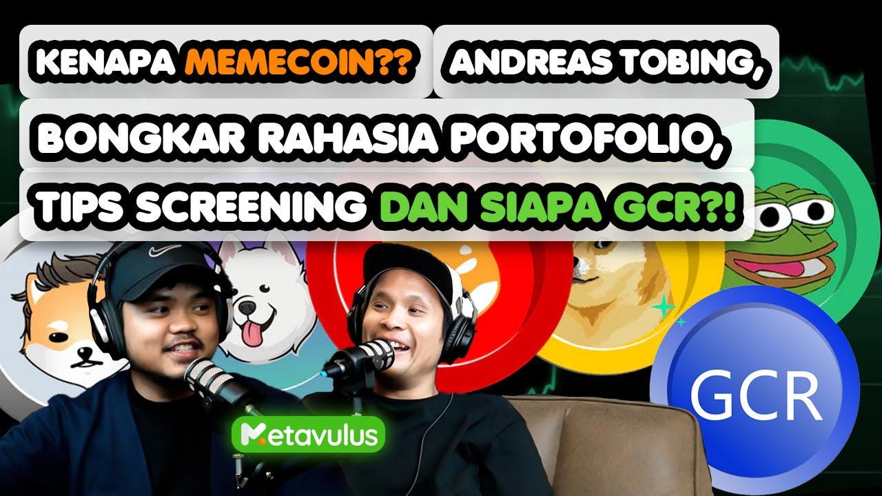 MENGAPA MEME COIN? ANDREAS TOBING BONGKAR RAHASIA PORTFOLIO, TIPS ...