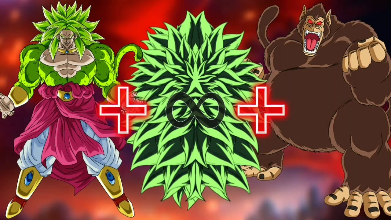 SsjFp Broly + FP Infinity + Great Ape Fusion | Dragon Ball Super Heroes ...