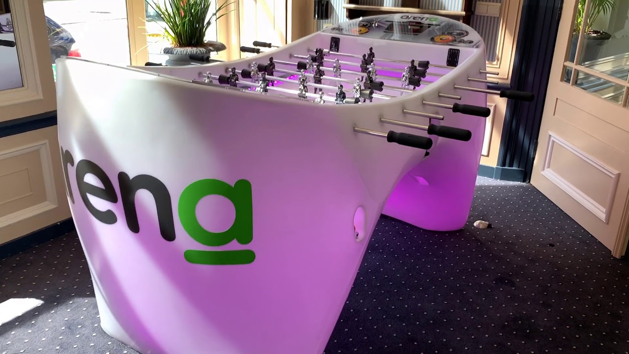 Voetbaltafel Sam - Arena - YouTube