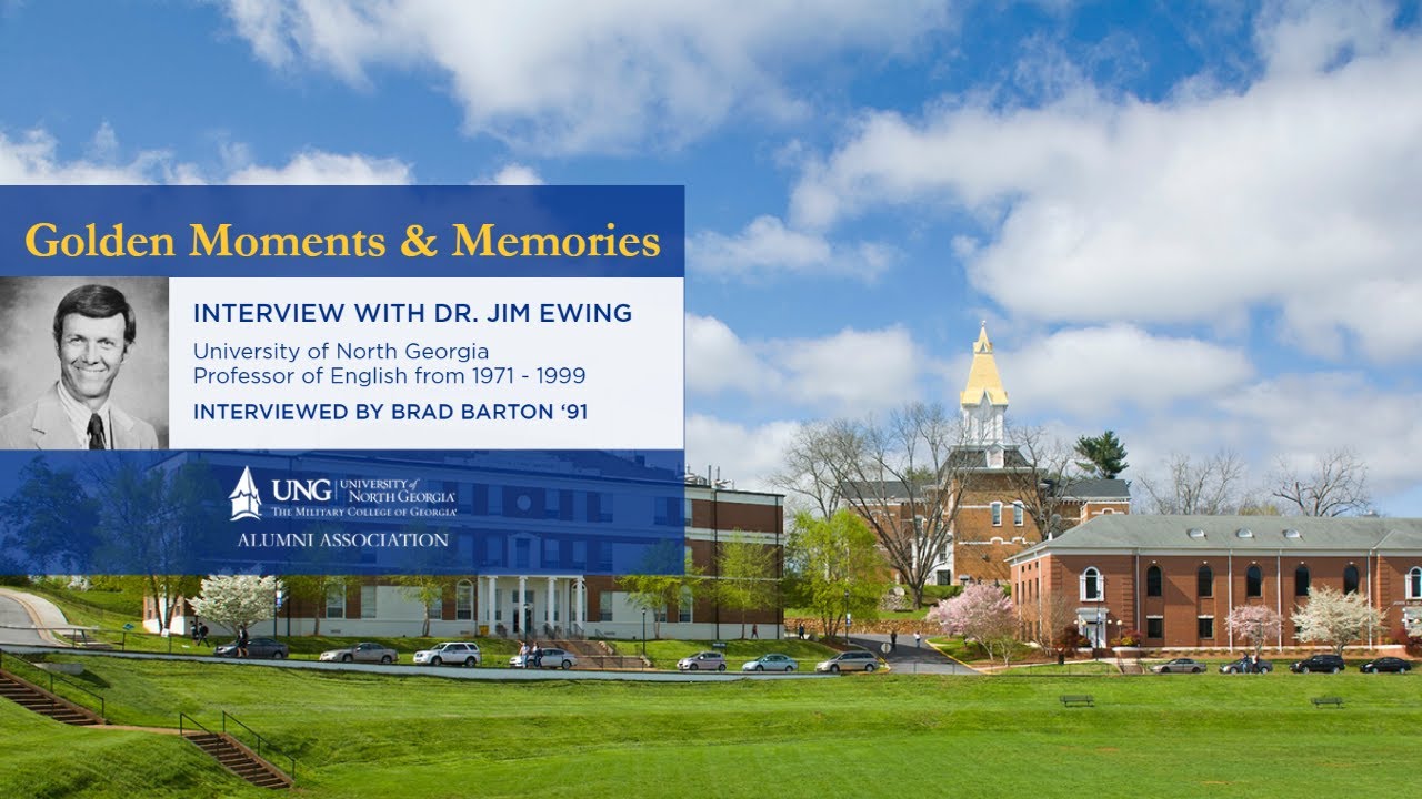 1873 Speaker Series - Interview with Dr. Jim Ewing, retired English ...