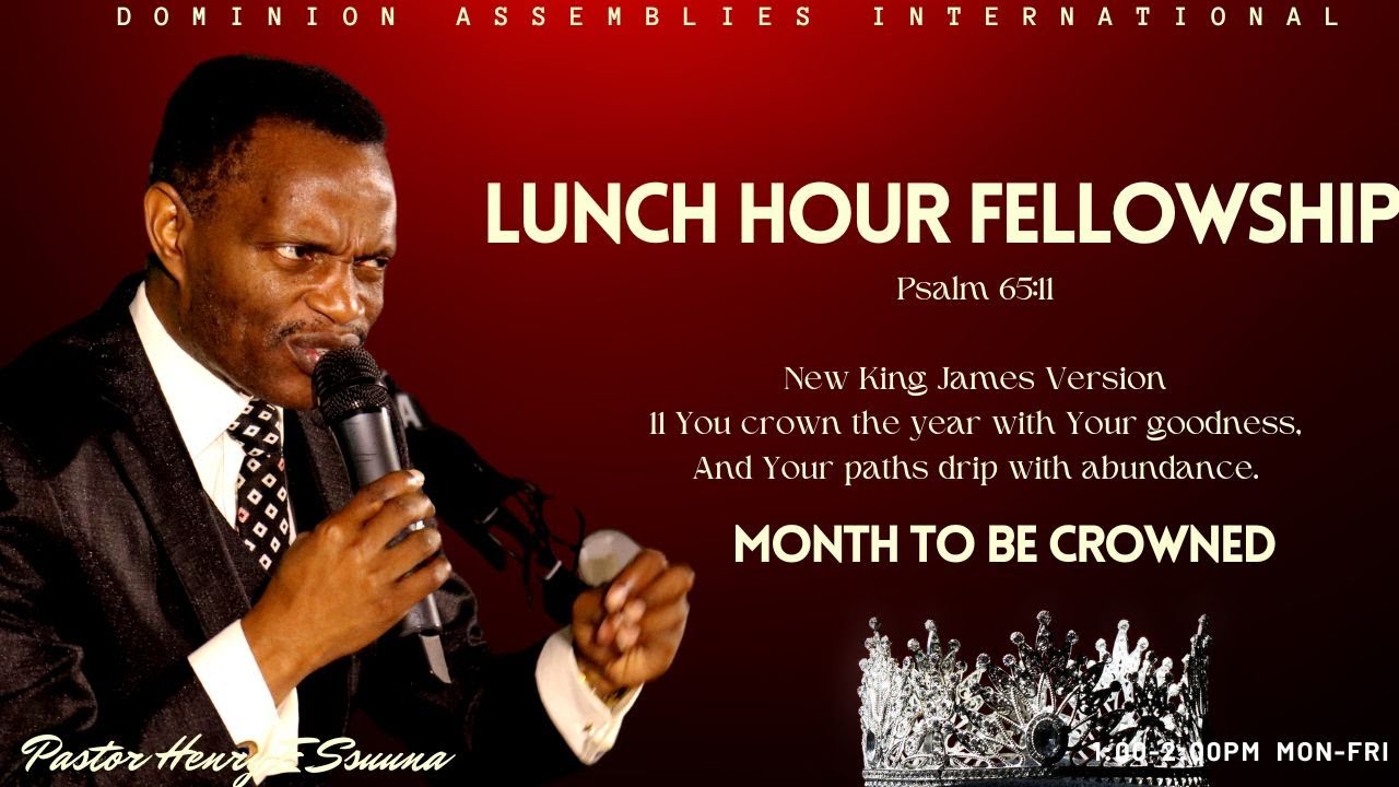 LUNCH HOUR FELLOWSHIP - YouTube