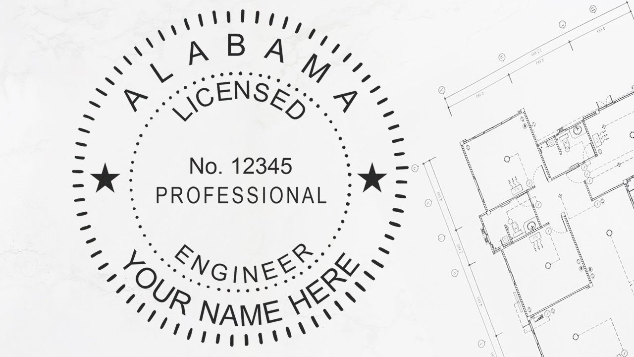 Alabama Engineer Stamps and Seals | Engineer Seal Stamps (ESS) - YouTube