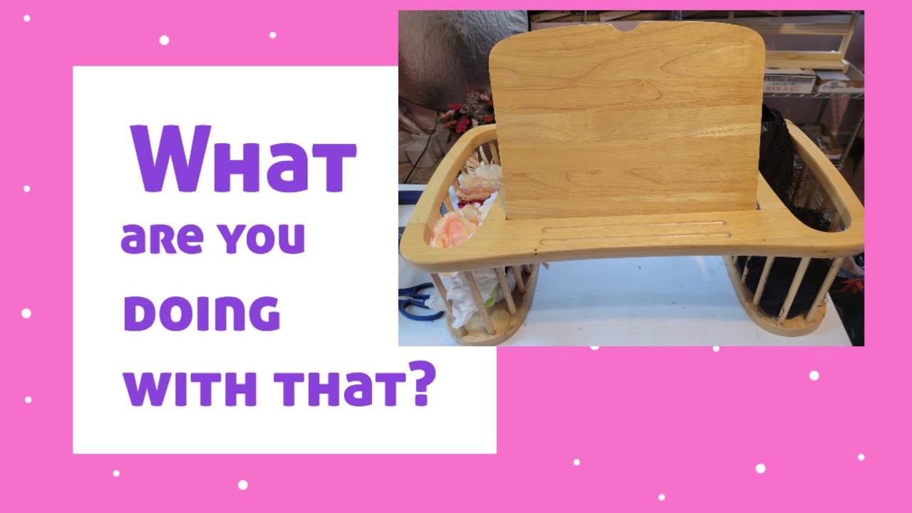 DIY Craft Show-Using a tray as what?! 💰A Checkout stand?! - YouTube