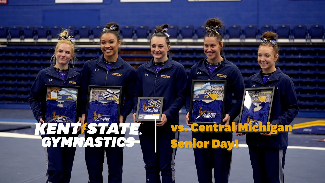 Kent State Gymnastics Senior Day vs. Central Michigan 3.12.23 - YouTube