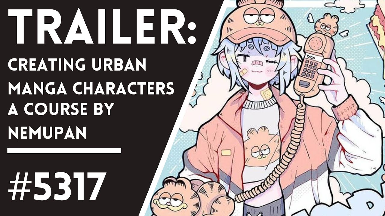Creating Urban Manga Characters - A course by Nemupan , Illustrator ...