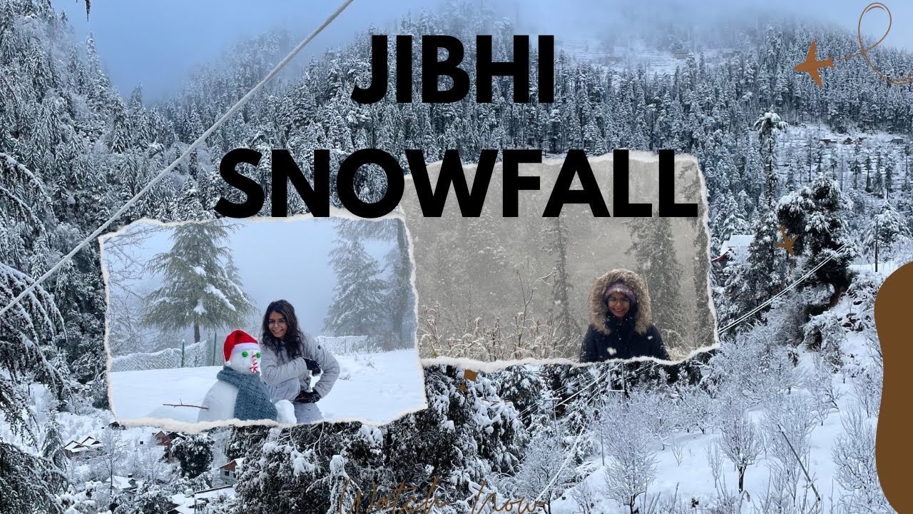 Magical Snowfall in Jibhi, Himachal Pradesh | Winter Wonderland 2025 # ...