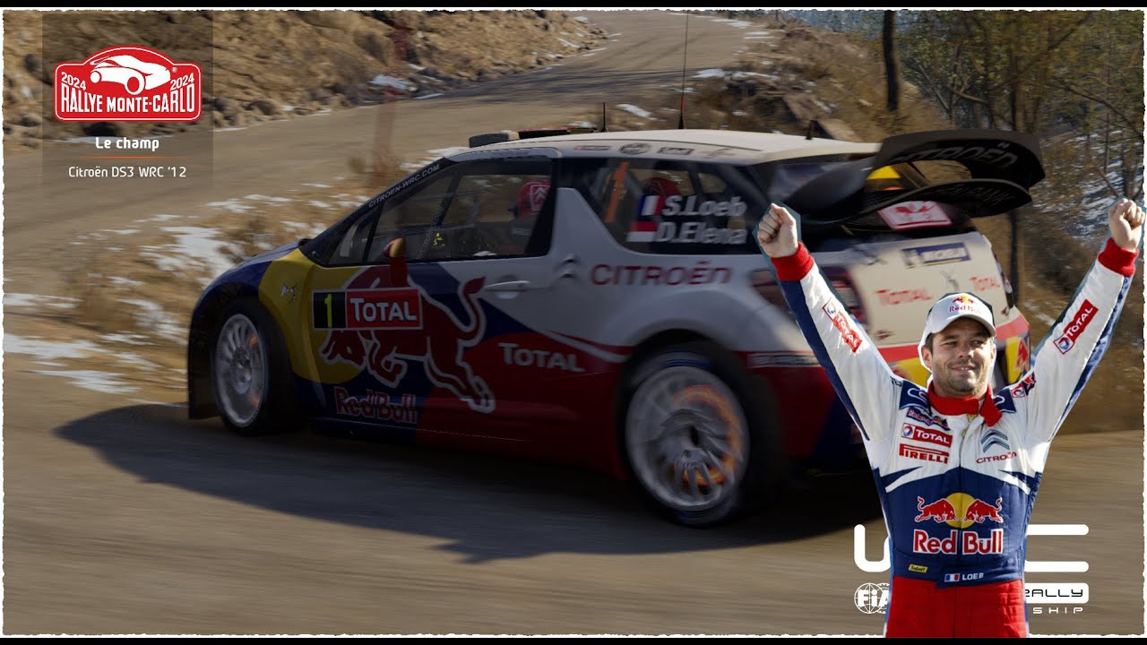 #1 Citroen DS3 WRC - 2012 Monte Carlo - Sebastien Loeb | Daniel Elena ...