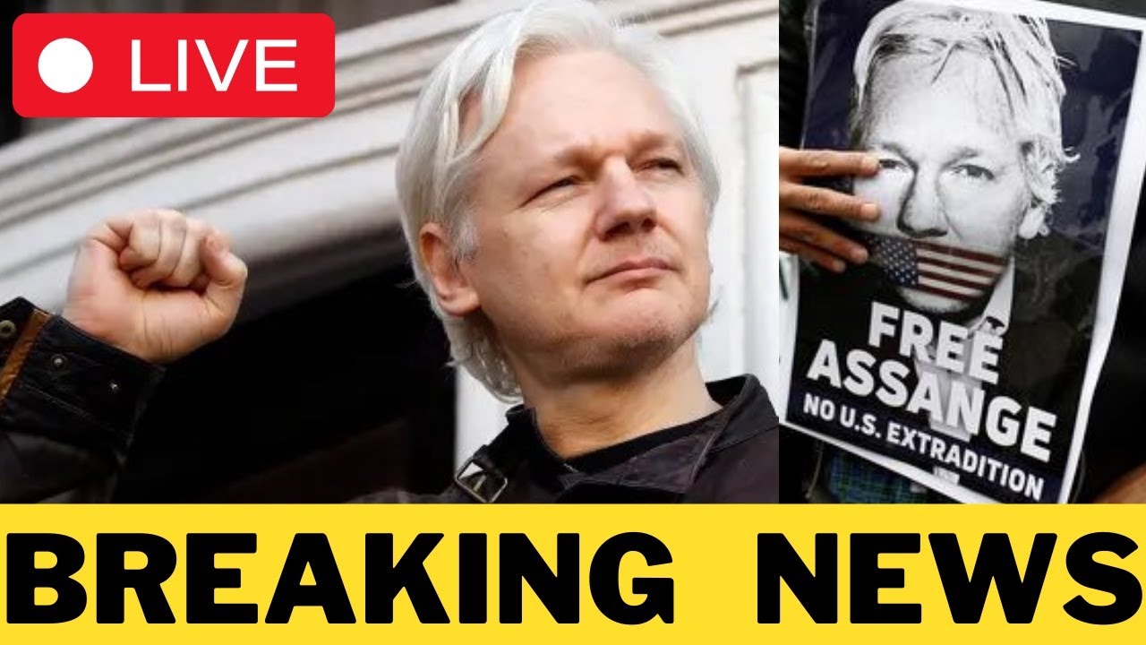 🚨 BREAKING: Julian Assange Is Officially FREE - YouTube