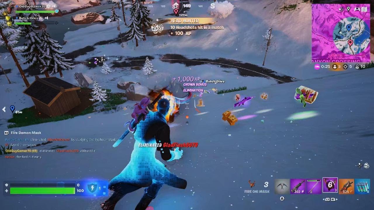 Fortnite OLDGUYGAMER WANTED TO QUIT! BUTCH-GILES SAYS "ONE MORE". DUOS ...