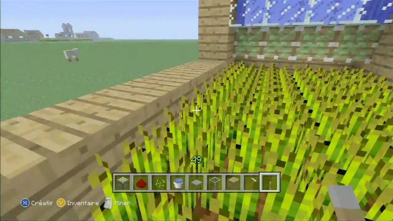 Minecraft : Tutoriel Ep.2 : Mécanisme a Blé - YouTube
