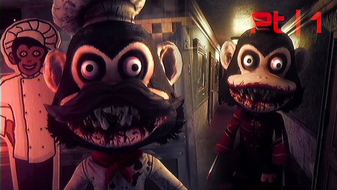 Murderer monkeys| horrifying animatronic monkeys chasing me throughout ...