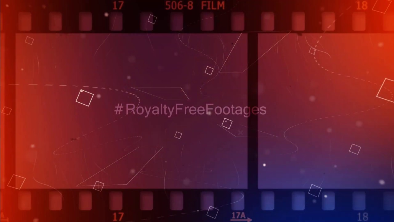 film strip background video | film strip overlay video | cinematic film ...