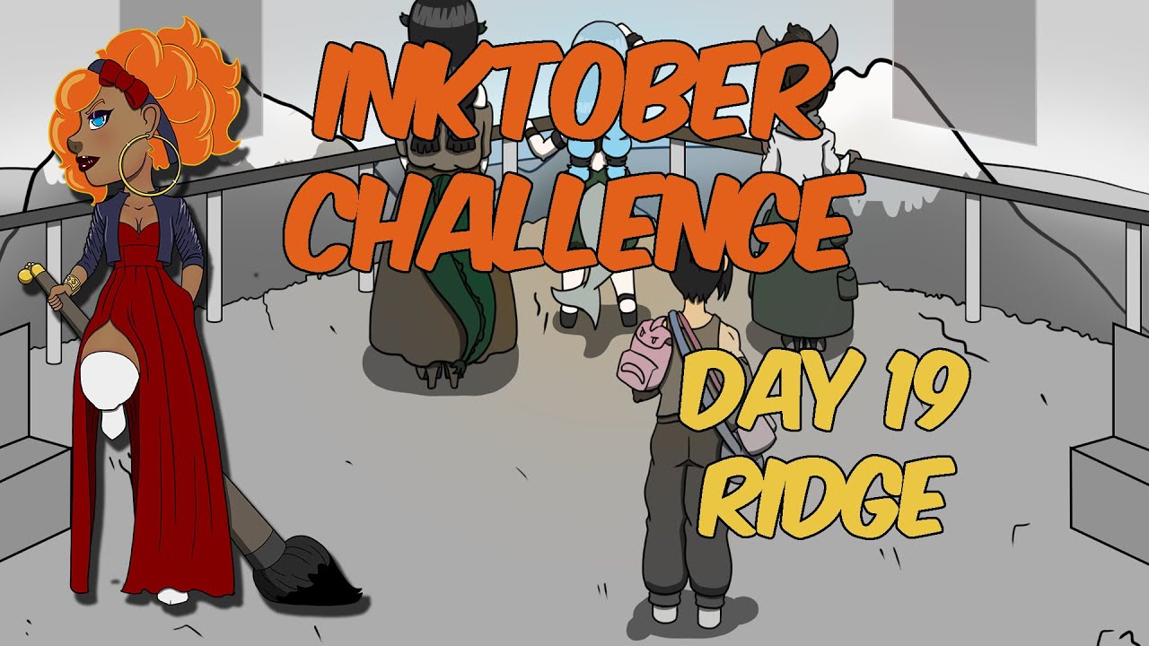Inktober 2024 Day 19 Ridge (Art Challenge) - YouTube