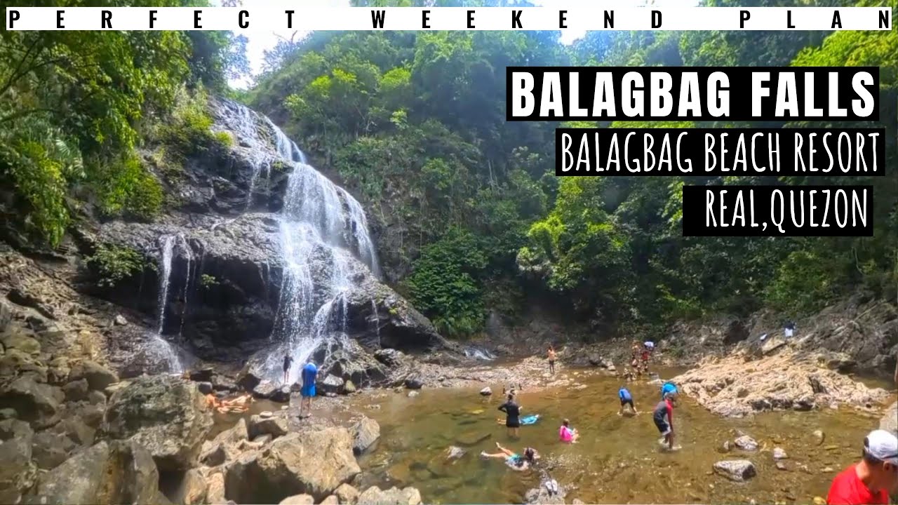 BALAGBAG FALLS /BALAGBAG BEACH/REAL QUEZON/MURA ANG ENTRANCE AT ...