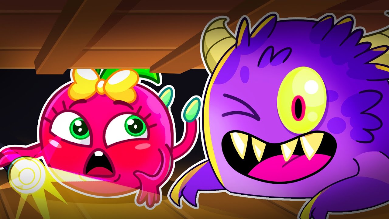 🔴 24/7 Live Monster Under the Bed 😨👻 Bad Dreams 🛏️😱 || Best Kids Songs ...