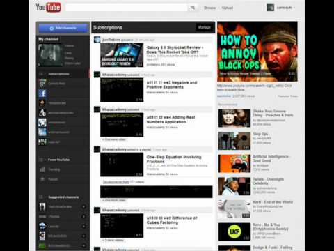 Youtube's New Layout 2011 Rant - YouTube