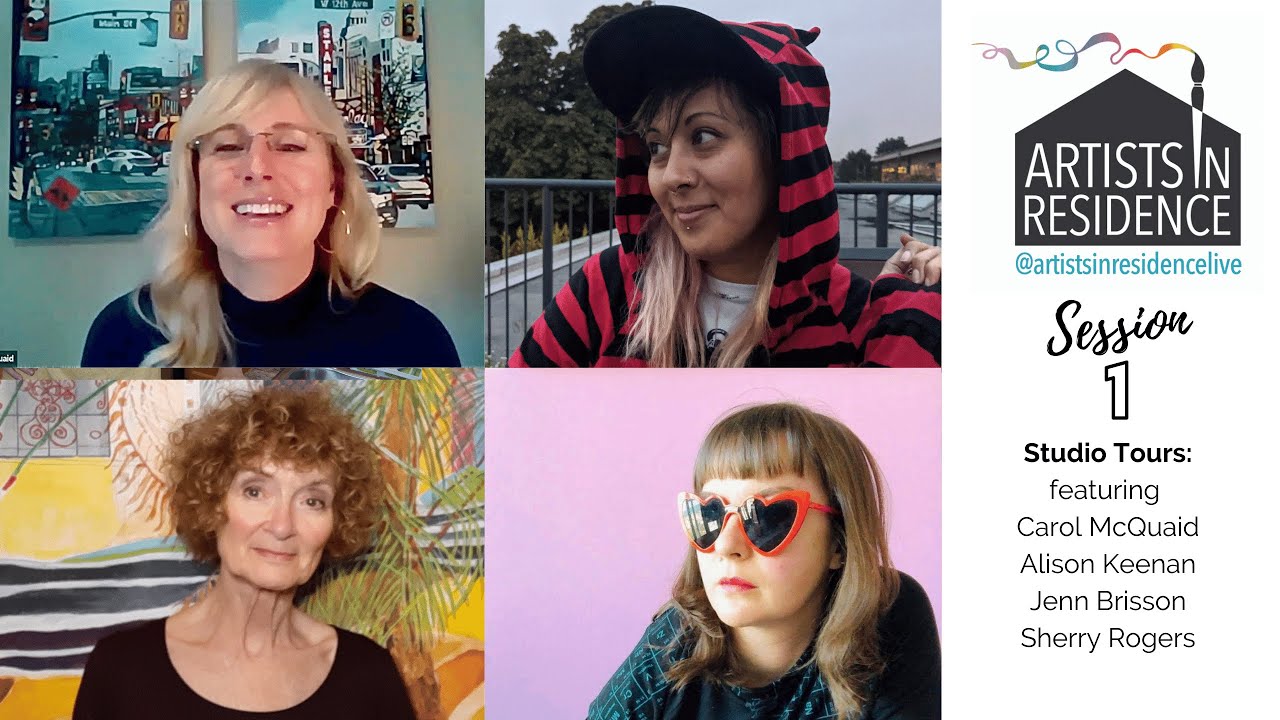 Art Studio Tours with Artists Carol McQuaid, Alison Keenan, Jenn ...