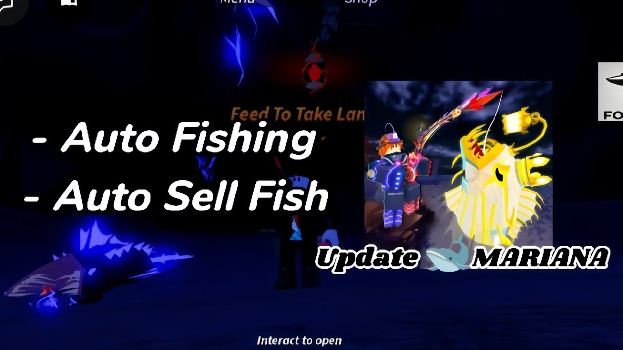 FISCH SCRIPT UPDATE 🐋MARIANA | AUTO FISHING AND AUTO SELL FISH EASY ...