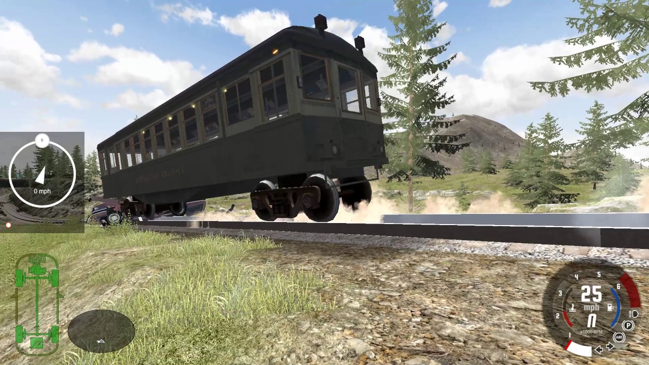 Train Crash Test | Beamng Drive - YouTube