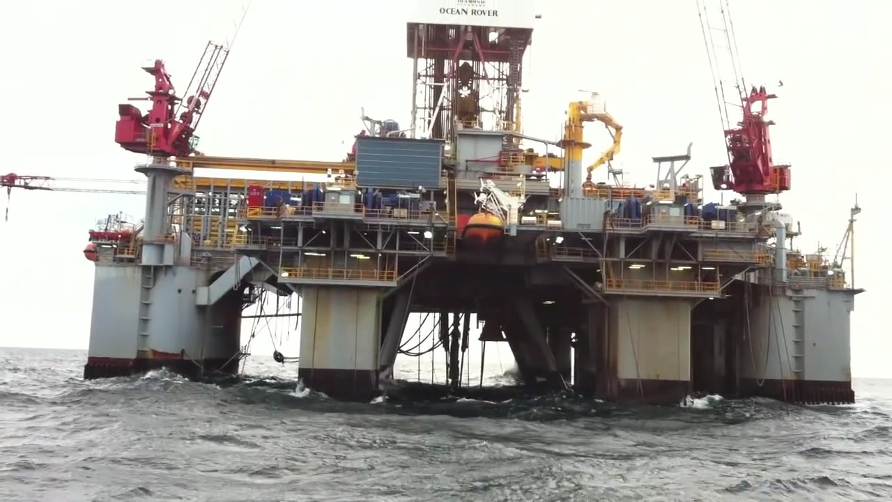 Rig Ocean Rover - HESS - Indonesia - YouTube