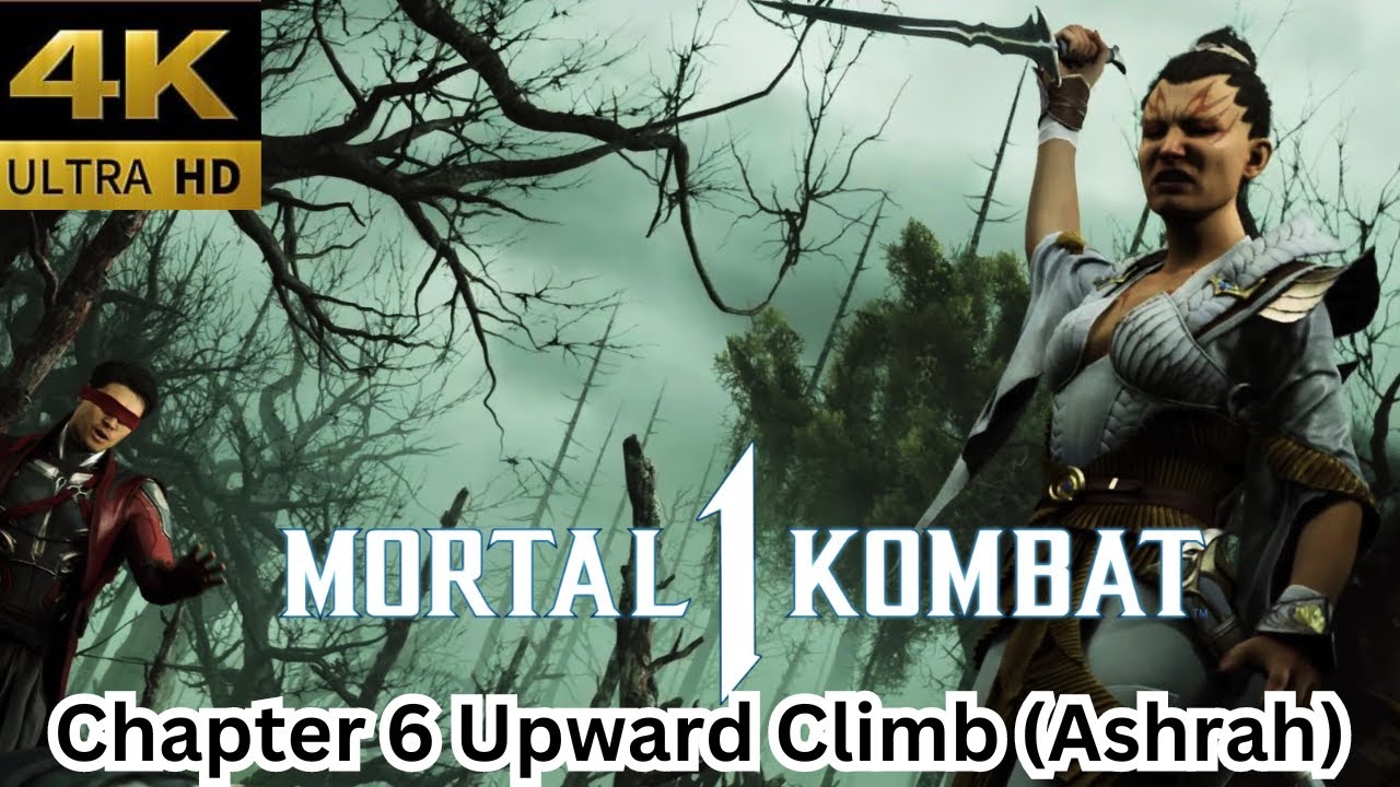 Mortal Kombat 1 | Chapter 6 Upward Climb (Ashrah) Gameplay Walkthrough ...